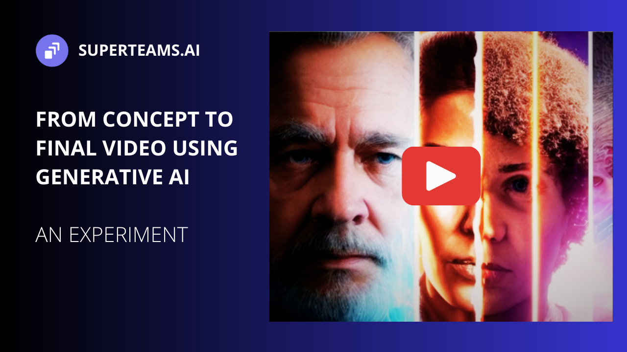 Bringing Videos to Life: From Concept to Video Using Generative AI - An Experiment - Superteams.ai